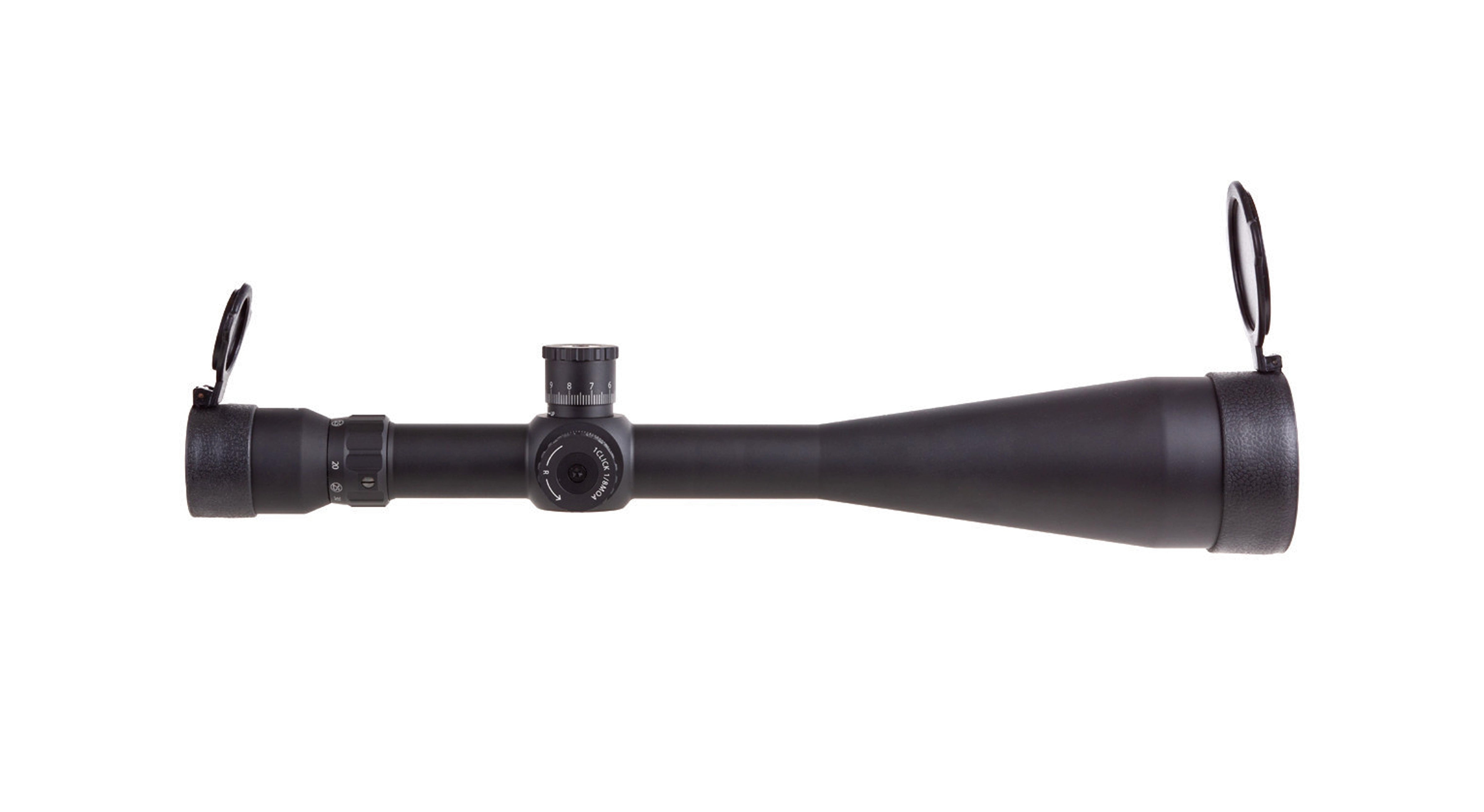 Falcon Optics X50 10-50x60 Riflescope with MOA Reticle, and 1/8 MOA Cl ...